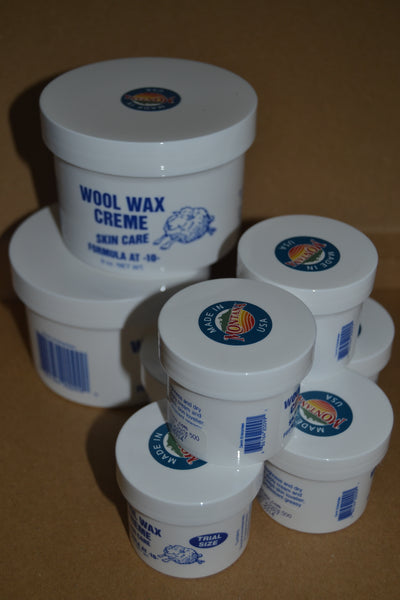 2 nine ounce jars and 6 two ounce jars Wool Wax Creme – Pride of Montana