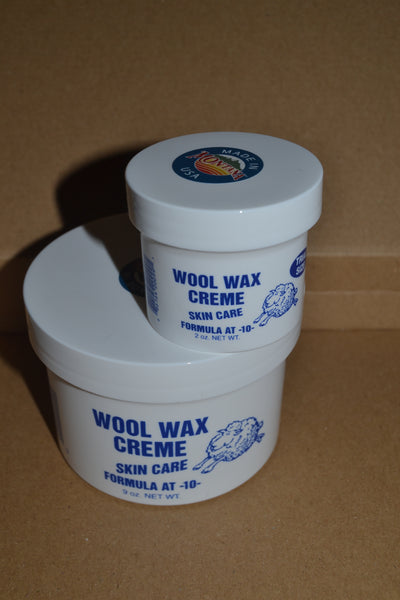 1 nine ounce jar and 1 two ounce jar Wool Wax Creme – Pride of Montana